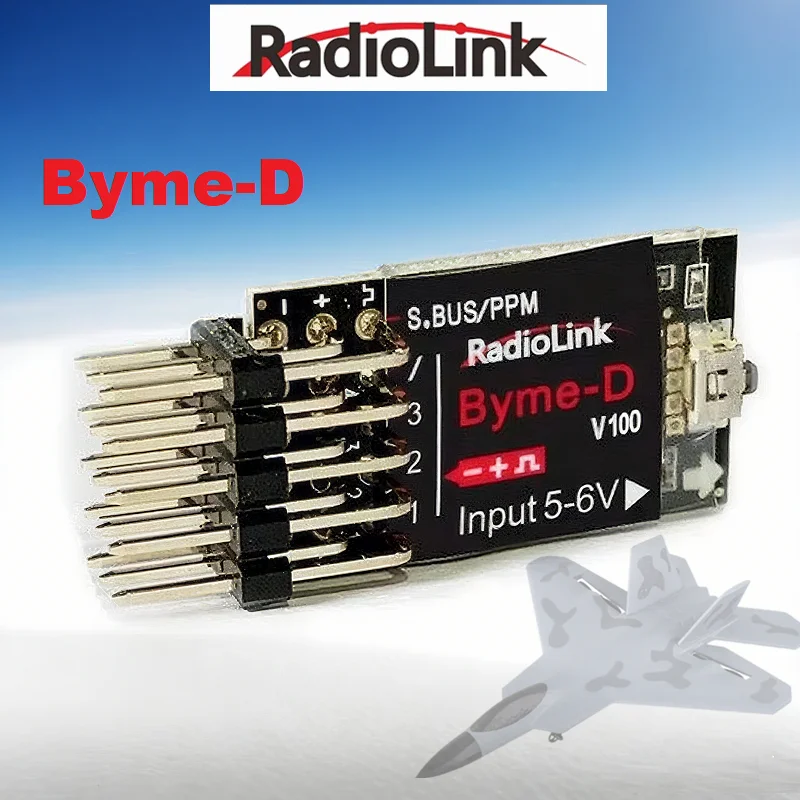 Radiolink Byme-D 3CH フライトコントロール 3D SU27 F22 固定翼 F3P 4 チャンネル トレーナー ドローン ...
