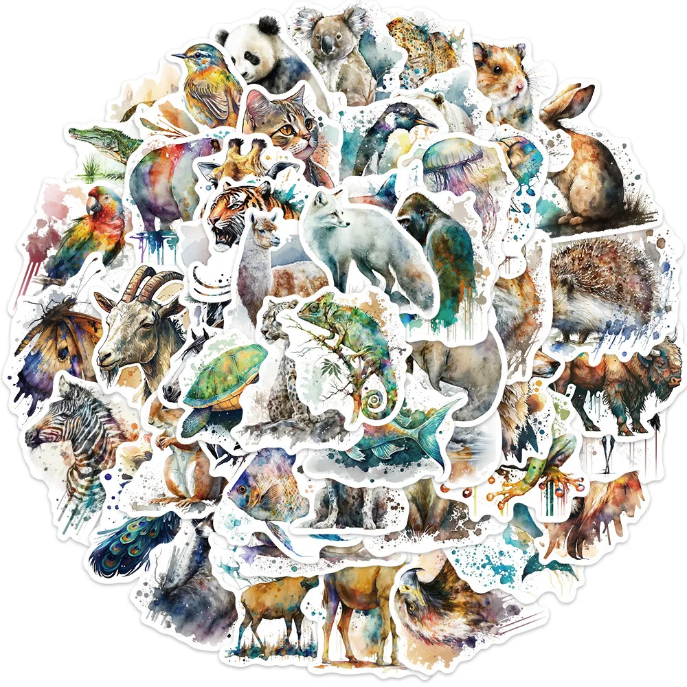 10-30-50PCS-Cute-Jungle-Zoo-Wild-Animals-Stickers-for-Kids-Boys-DIY ...