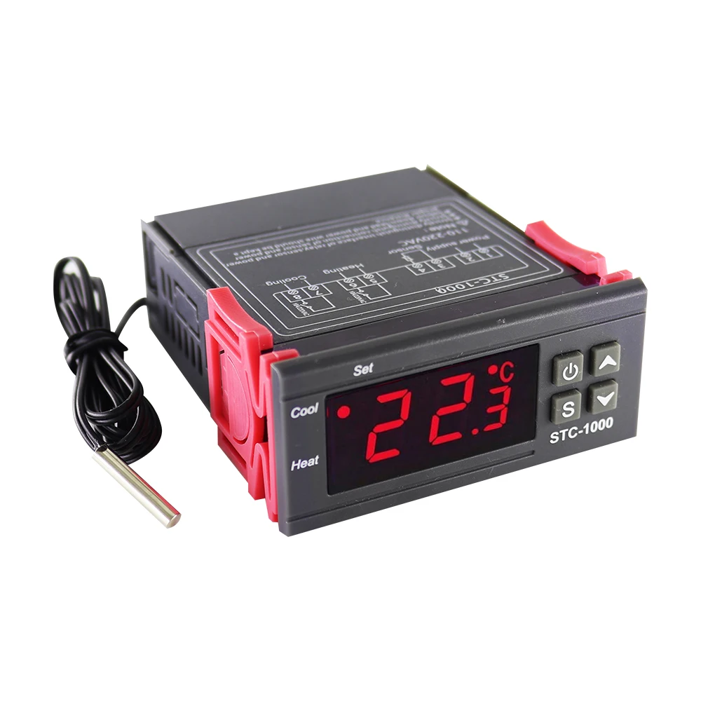 Controlador-de-temperatura-Digital-LED-STC-1000-termostato ...