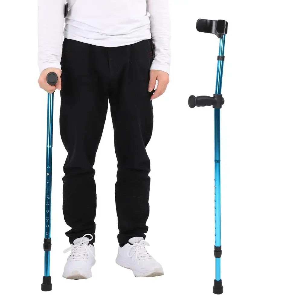 Portable-Folding-Walking-Stick-Adjustable-Telescopic-Underarm-Cane ...