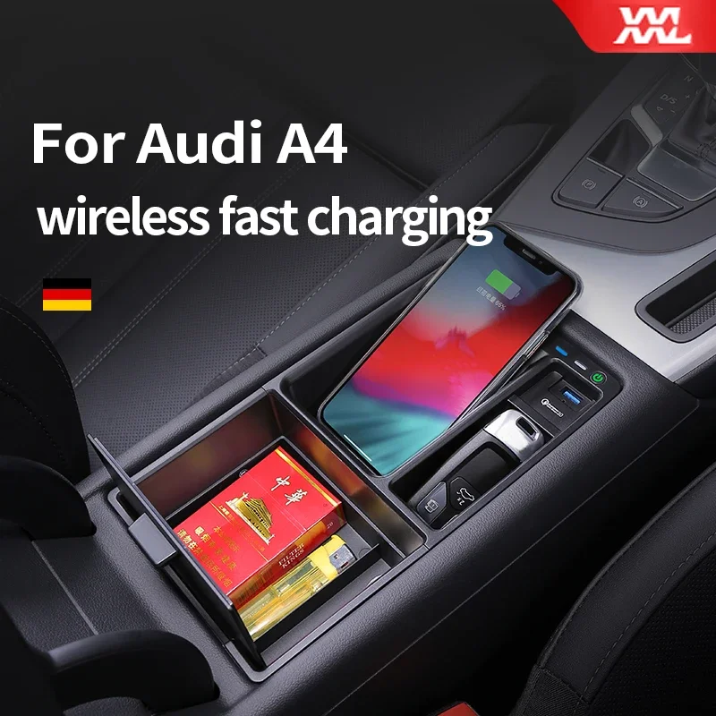 Mobile-Phone-Car-Wireless-Charger-Charging-Plate-Interior-Modification ...