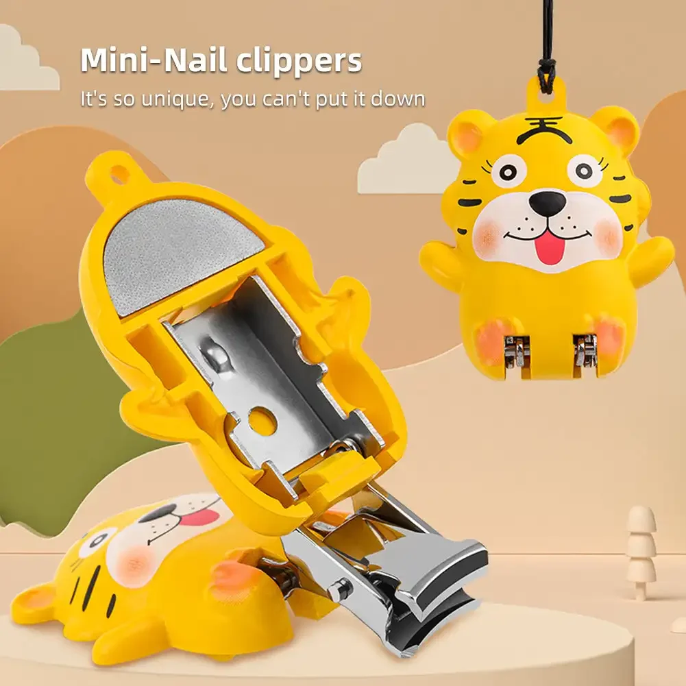 Folded-Nail-Clipper-Mini-Portable-Cartoon-Animal-Fruit-Panda-Tiger ...