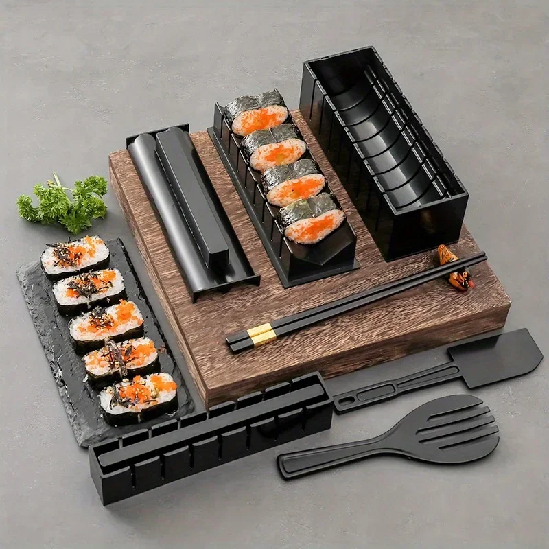 Conjunto-completo-de-ferramentas-de-molde-de-sushi-bricolage-em-forma ...