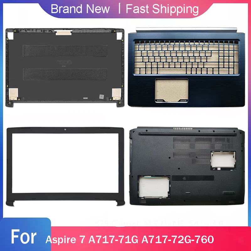 New-Bottom-Case-For-Acer-Aspire-7-A717-71G-A717-72G-Laptop-LCD-Back ...