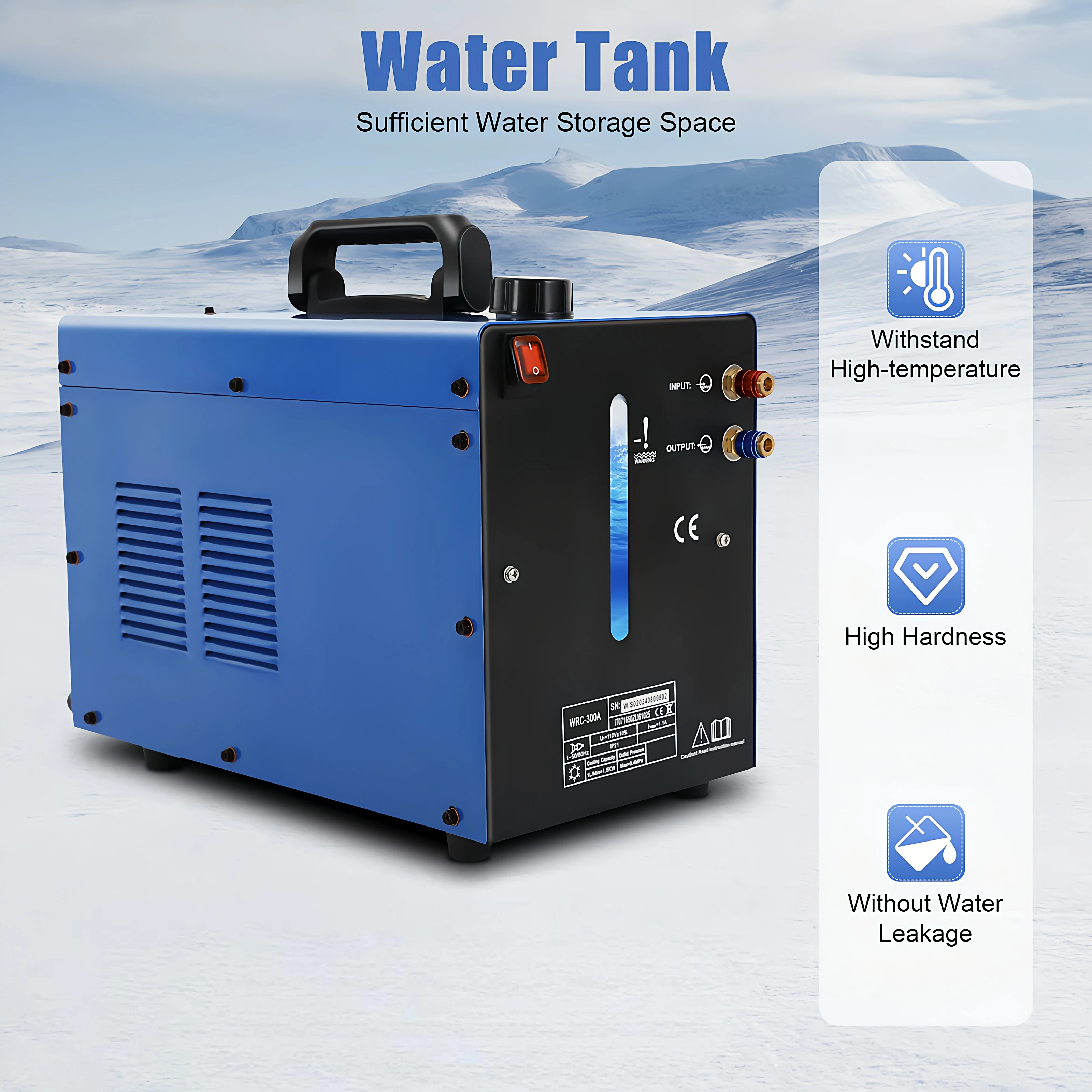 370W TIG Cooler, 8L Welding Water Cooler, 110V/220V Single Phase Welder ...