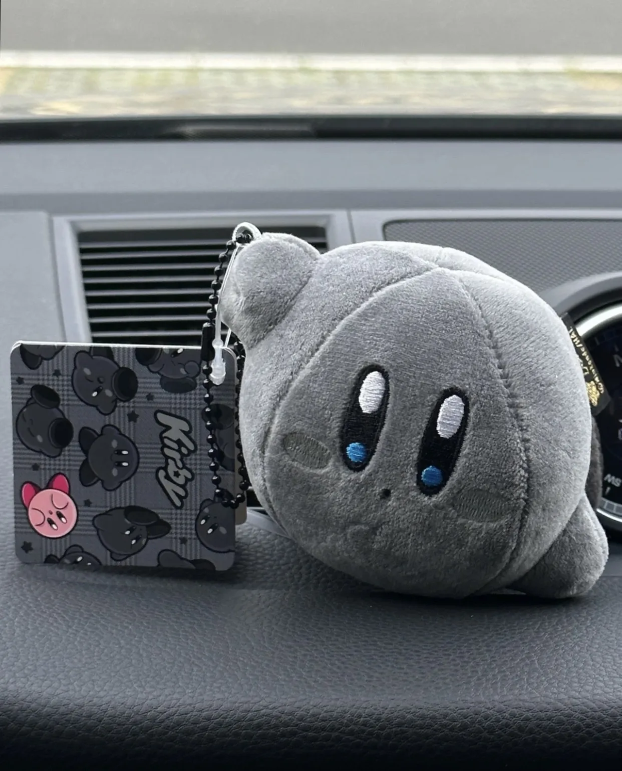 New-Star-Kirby-Grey-Cute-Doll-Keychain-Car-Accessories-Schoolbag ...