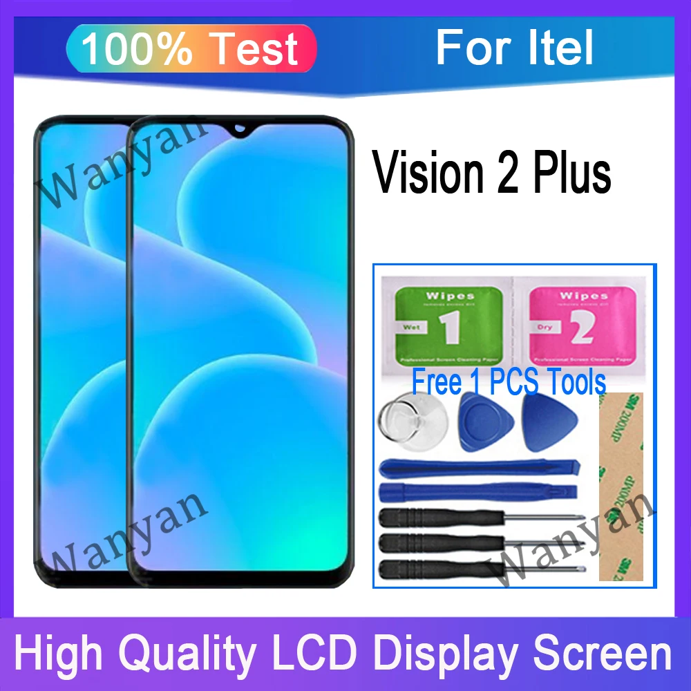 Original-For-Itel-Vision-2-Plus-LCD-Display-Touch-Screen-Digitizer ...
