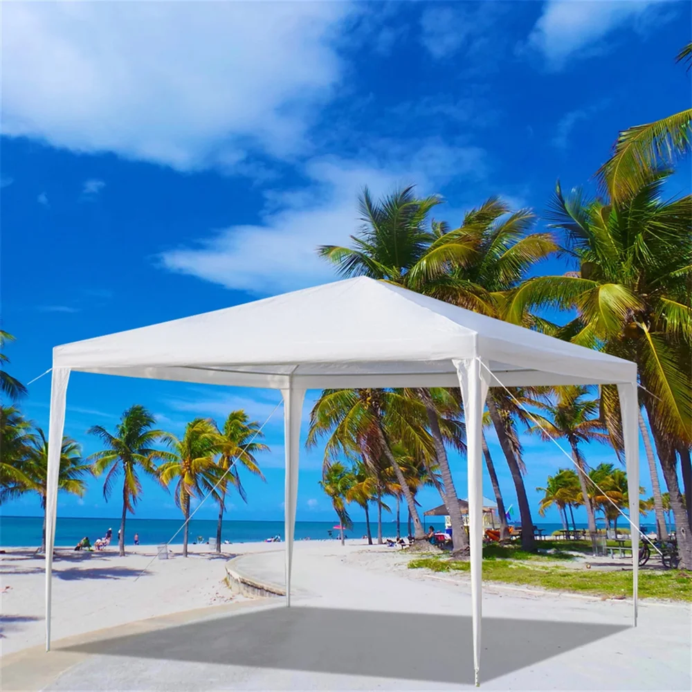 Carpa impermeable con tubos en espiral para exteriores, carpa de 10 'x ...