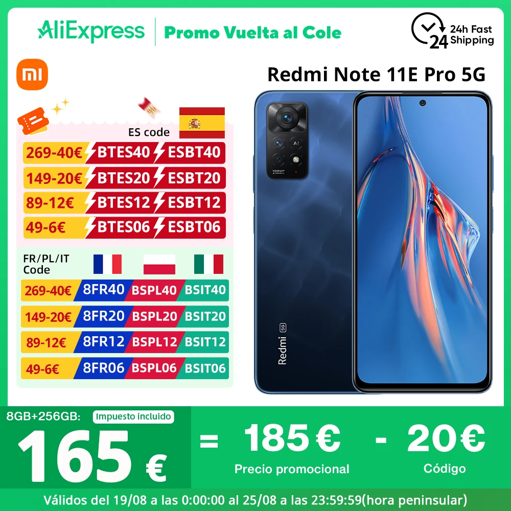 Global-Rom-Xiaomi-Redmi-Note-11E-Pro-5G-Smartphone-Note-11-E-Pro-108MP ...