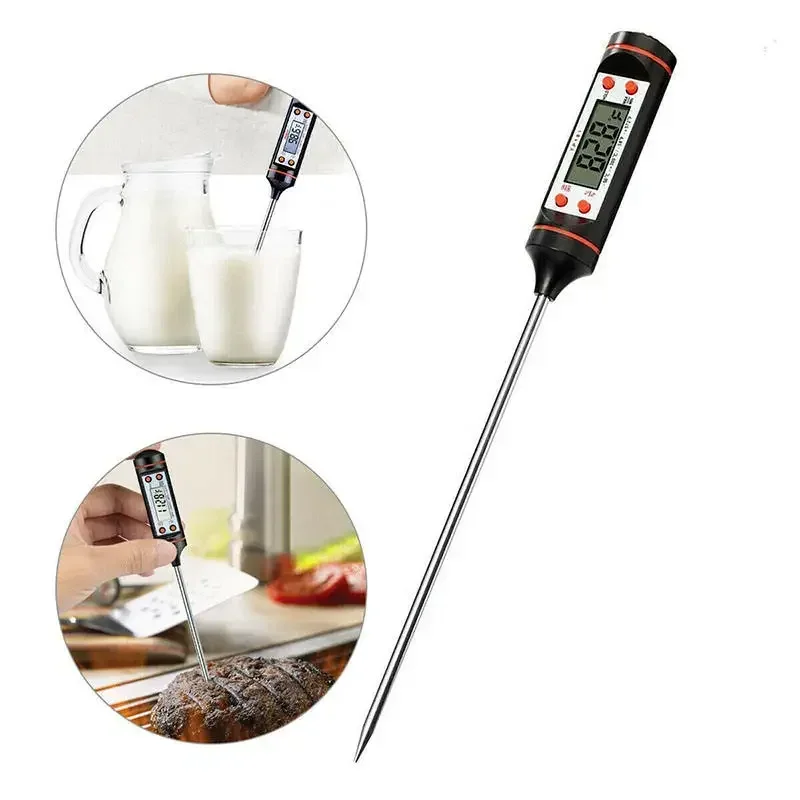 Portable-Stainless-Steel-Probe-Cooking-Thermometer-Baking-Measurement ...