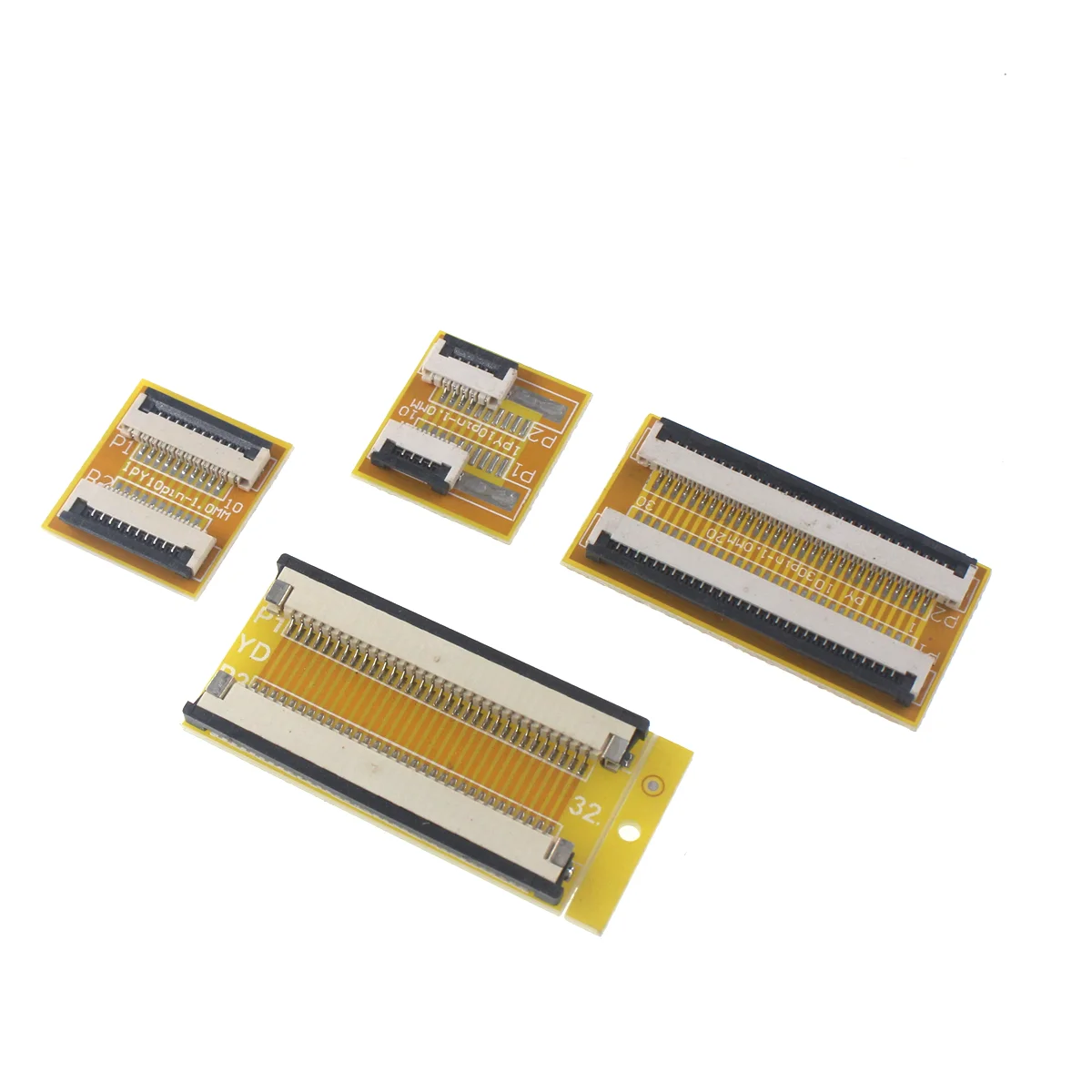 유연한 플랫 연장 보드 어댑터 플레이트 FFC FPC 1.0mm PCB 4 P 8P 10P - 티몬