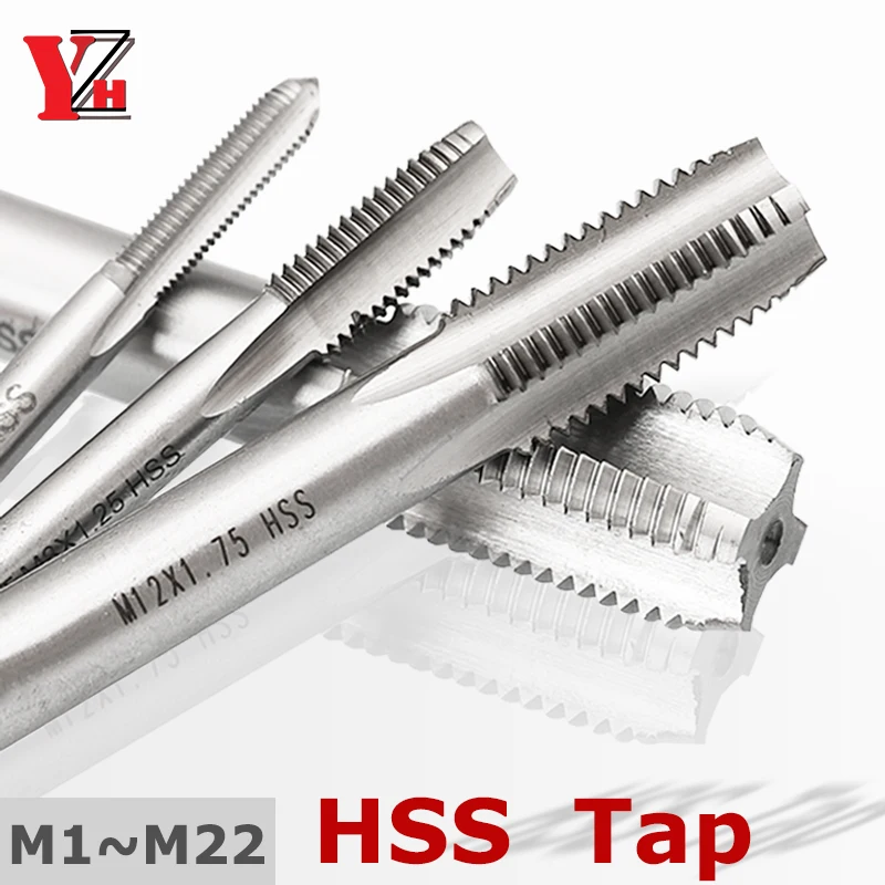 Metric-HSS-Straight-Flute-Tap-Machine-For-Metal-Through-Hole-M1-M2-M3 ...