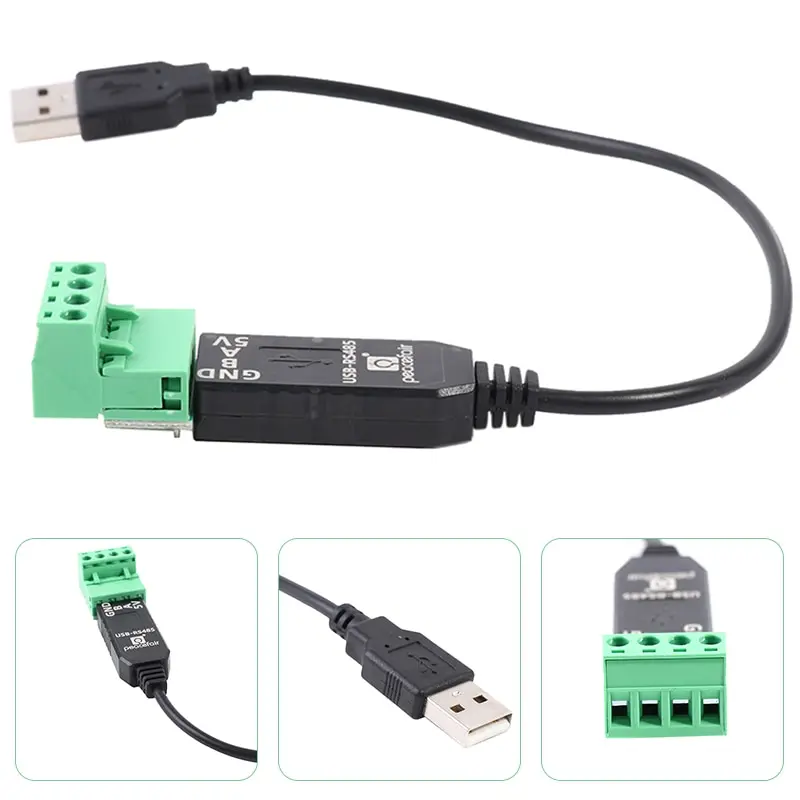 RS485-To-USB-485-Converter-Adapter-USB-Extension-Cable-Support-WIN98 ...