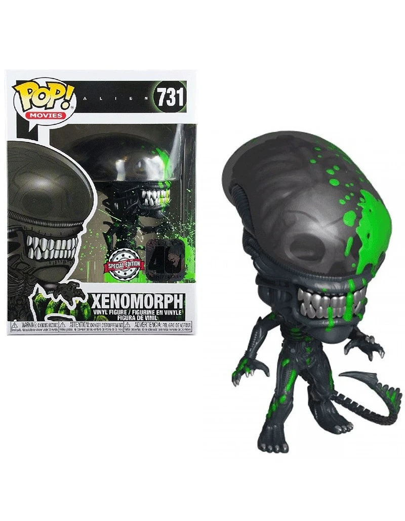 Xenomorph (Blue Metallic) (Alien: 40th Anniversary), Funko Specialty ...