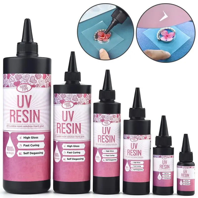 UV-Resin-Glue-Ultraviolet-Curing-Quick-Drying-Transparent-Epoxy-Resin-UV-Glue-DIY-Resin-Jewelry ...