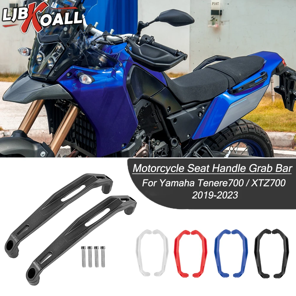 For-Yamaha-Tenere700-XTZ700-2019-2023-2021-Passenger-Rear-Grab-Handle ...