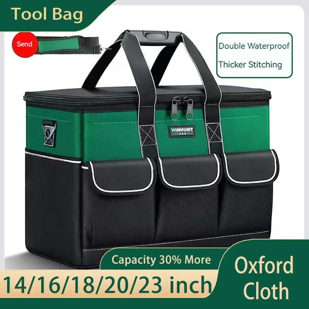 Electrician-s-Tool-Bag-Square-Tool-Bag-Strong-and-Durable-Carpentry ...