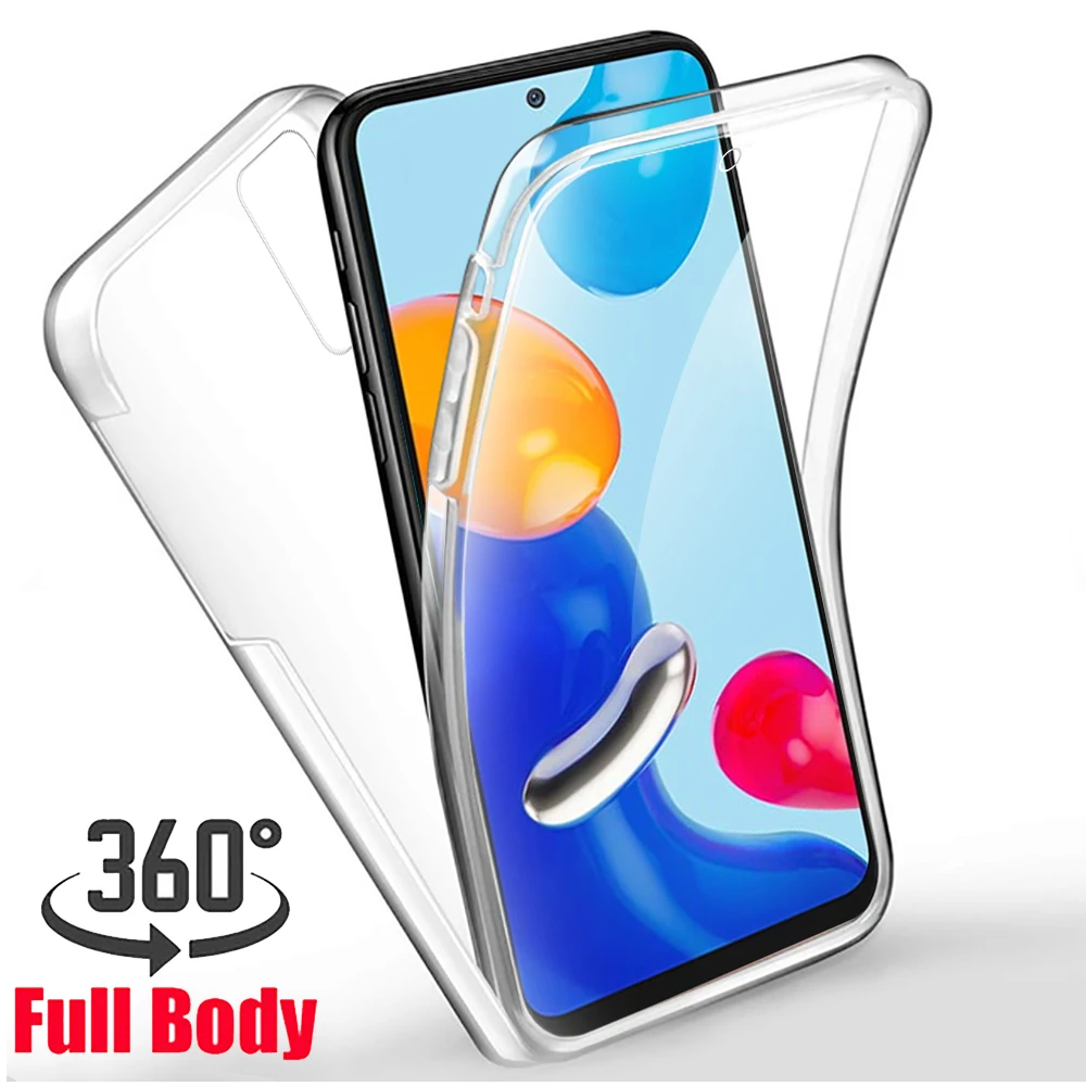 Funda completa de 360 ° para Xiaomi Redmi Note 11, carcasa frontal y ...