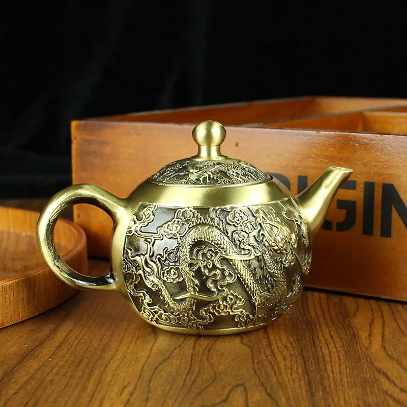 Pure-Copper-Long-Feng-Shui-Mountain-Tea-Pot-Home-Decor-Tea-Table ...