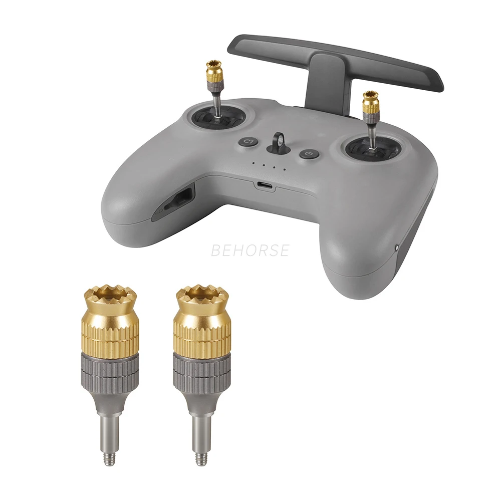 Pour DJI FPV-Joystick arc en ciel en aluminium CNC pour télécommande ...