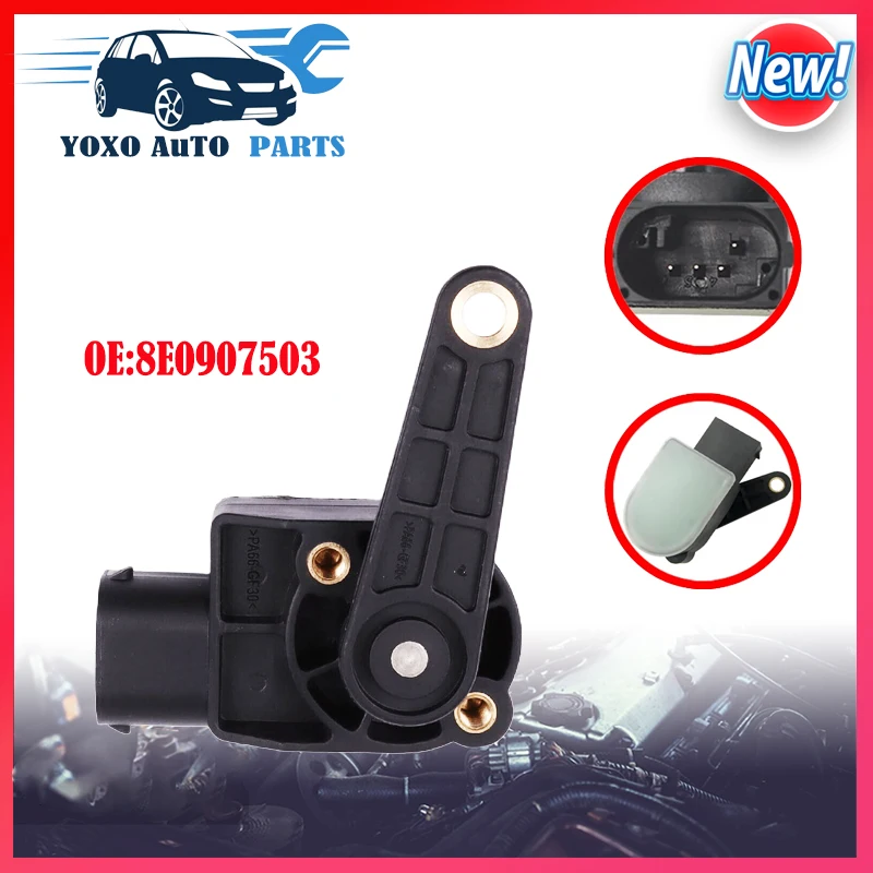 8E0907503-7L0616571-8E0-907-503-Height-Level-Sensor-Fit-For-Volkswagen ...