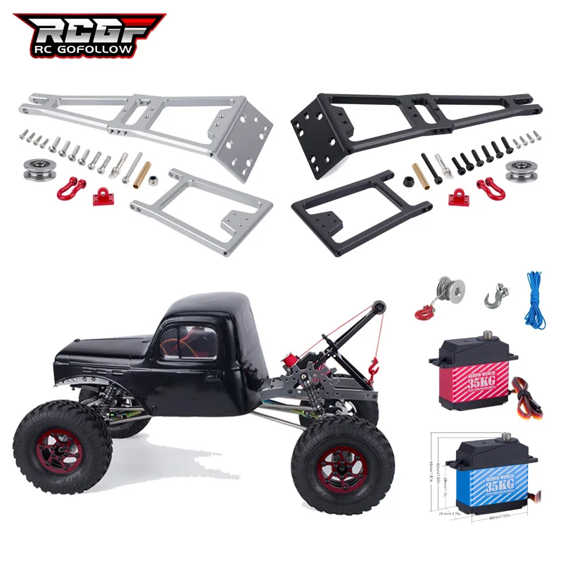 RC-Tow-Truck-Crane-Arm-Winch-Servir-Resgate-Truck-Wrecker-Ferramentas ...