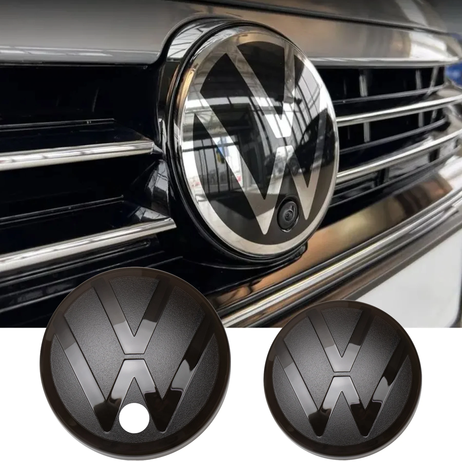Car-Front-Radiateor-Badge-Stickers-Rear-Trunk-Lid-Decals-For-Volkswagen ...