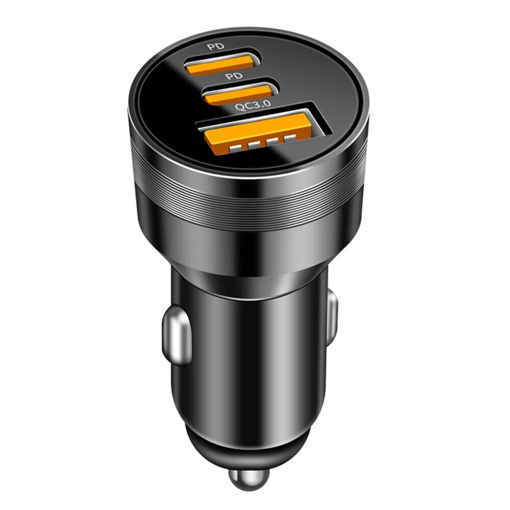 78W-PD-USB-C-Car-Charger-Dual-PD-QC3-0-Fast-Power-Charging-Block-Socket ...