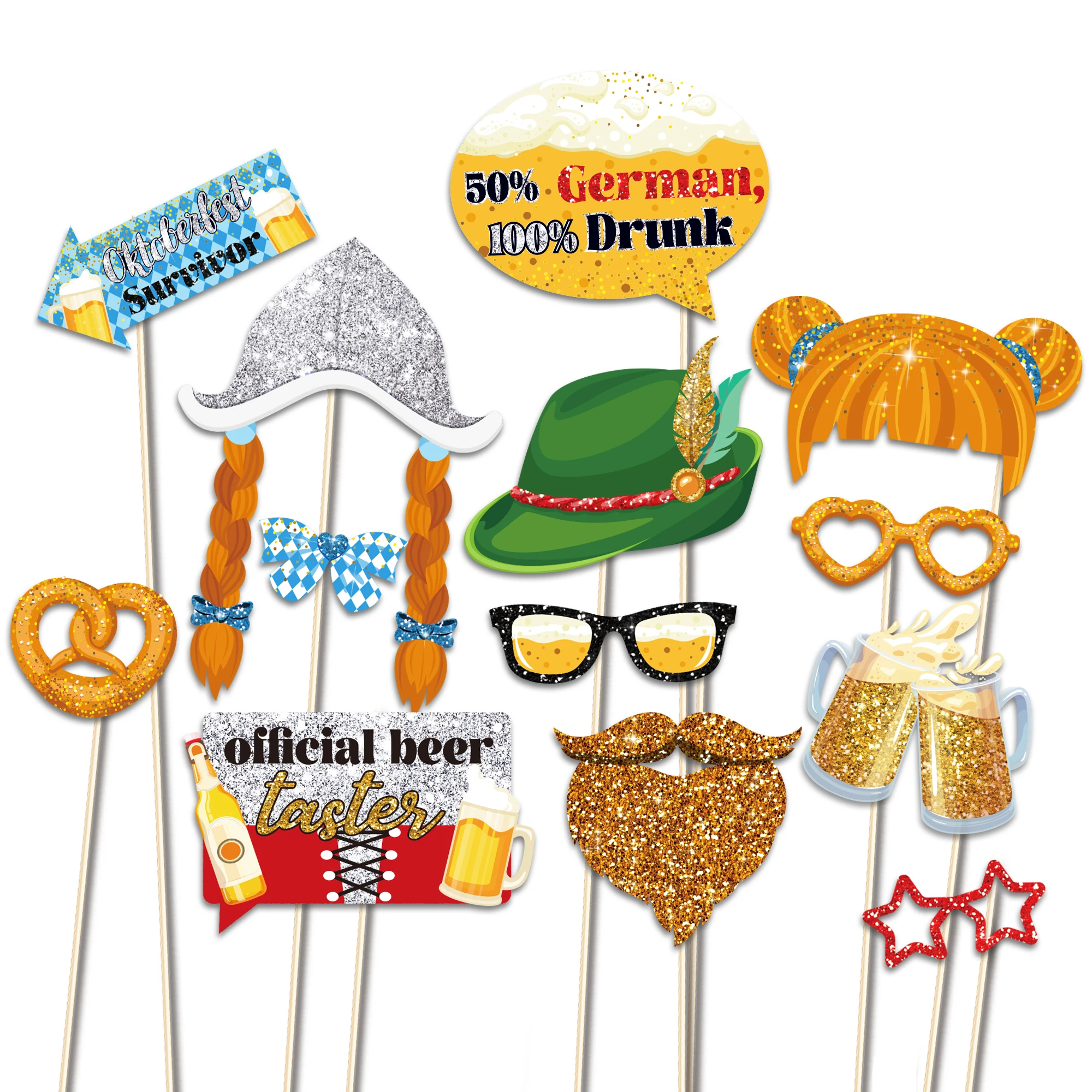 30Pcs-Oktoberfest-Party-Decoration-Carnival-Glasses-Event-Decoration ...