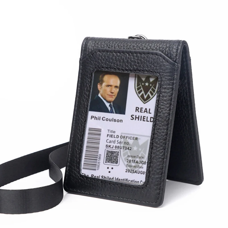 Business-Work-ID-Badge-Holder-with-Lanyard-1-Transparent-Window-and-5 ...