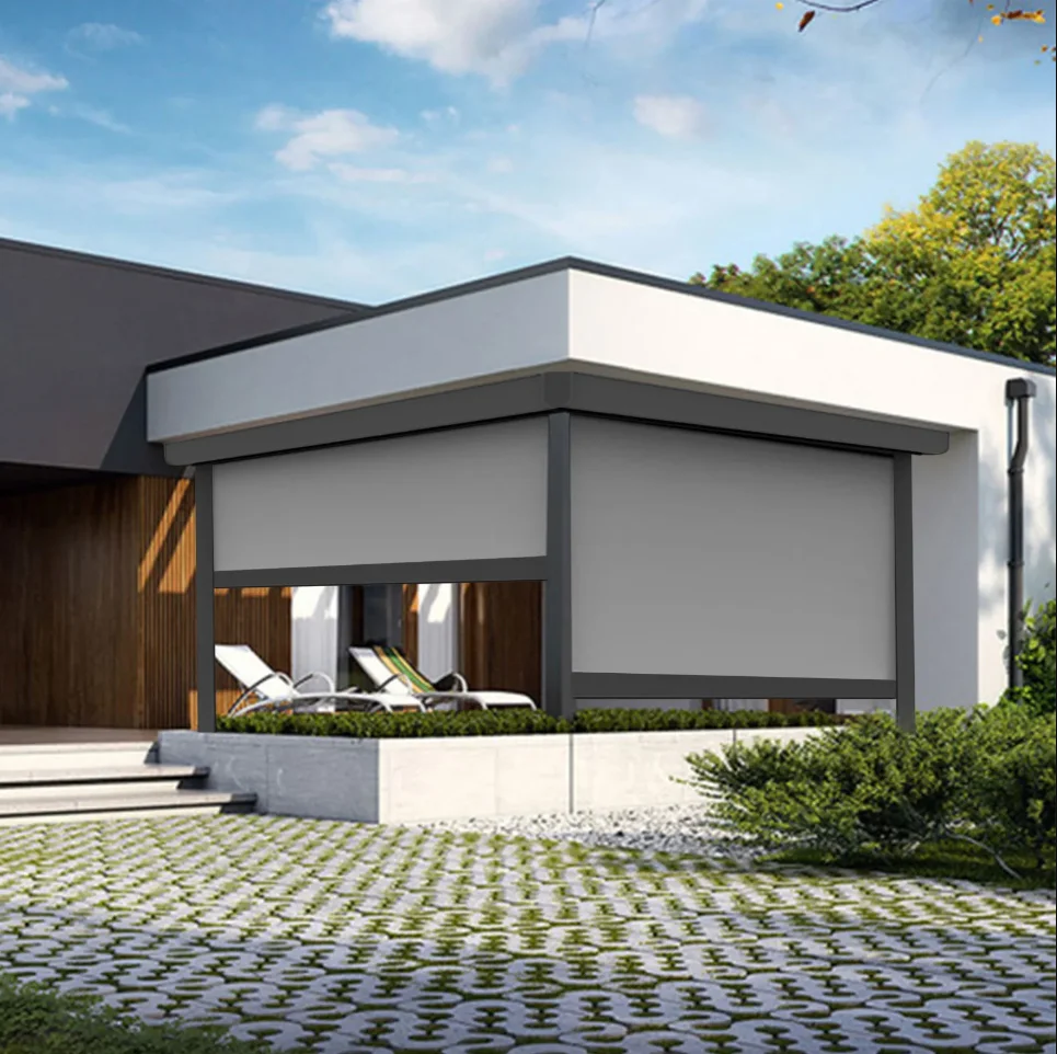 Outdoor Track Shades: The Ultimate Solution for Windproof, Smart-Ready ...