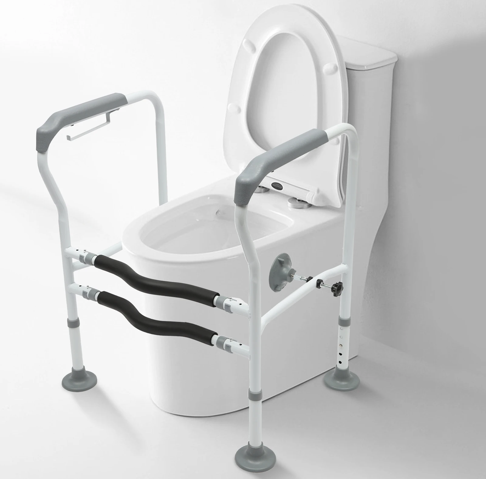 150kg-330lbs-Safty-Hand-Toilet-Support-Frame-Bathroom-Grab-Handle-with ...