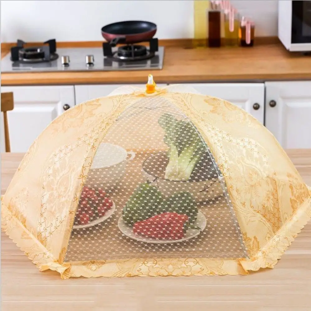 Insect-proof-Foldable-Lace-Fabric-Anti-Mosquito-Food-Net-Dish-Tent-Food ...