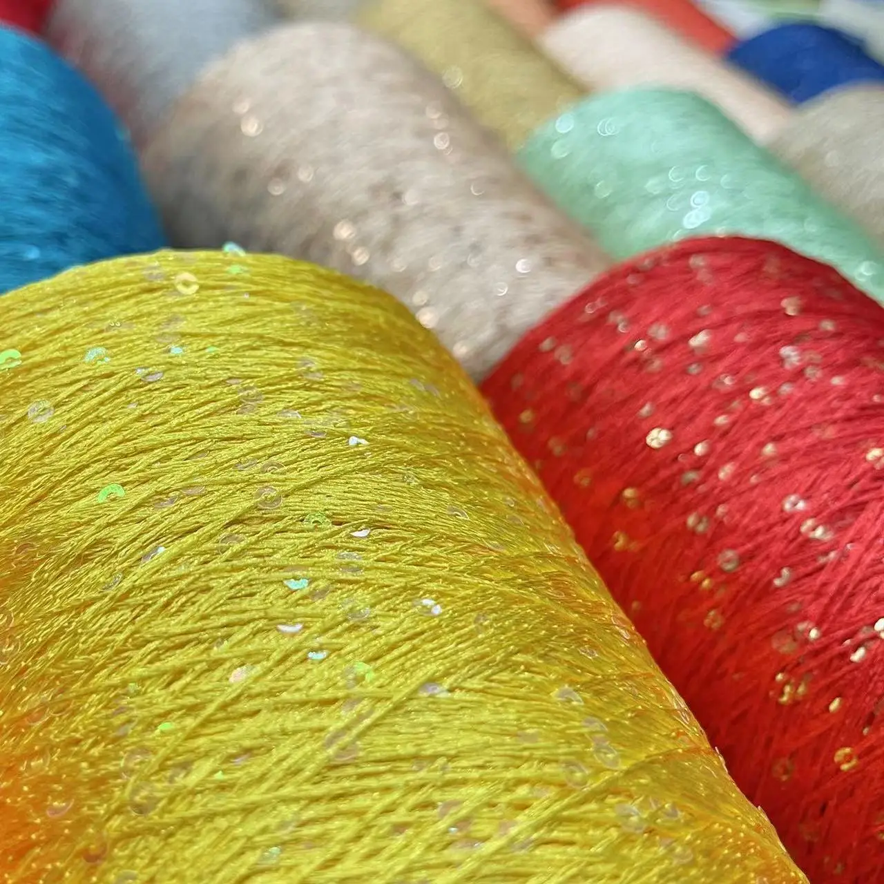Knitting-Yarn-Blingbling-Sequins-Threads-Shiny-Laser-Cords-DIY-Garment ...