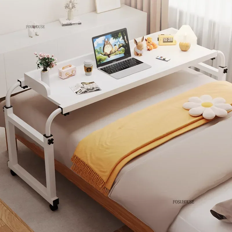 Cross-bed Computer Desks Bedside Movable Desk Bedroom Lifting Computer ...