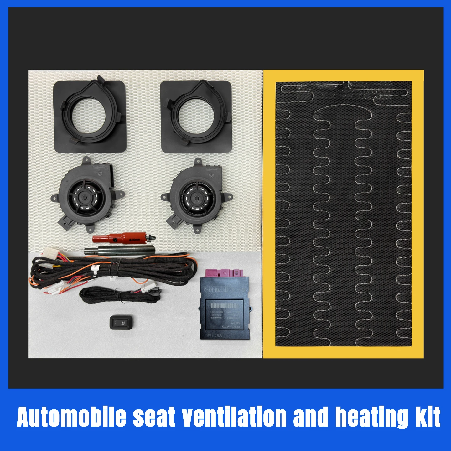 Automotive seat ventilation and heating/Built-in automotive ventilation ...