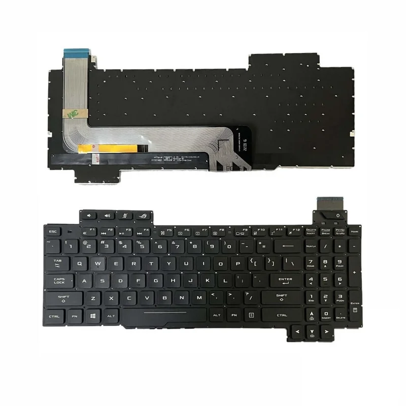 US-laptop-keyboard-With-backlight-for-ASUS-ROG-Strix-GL503-GL703-GL503V ...