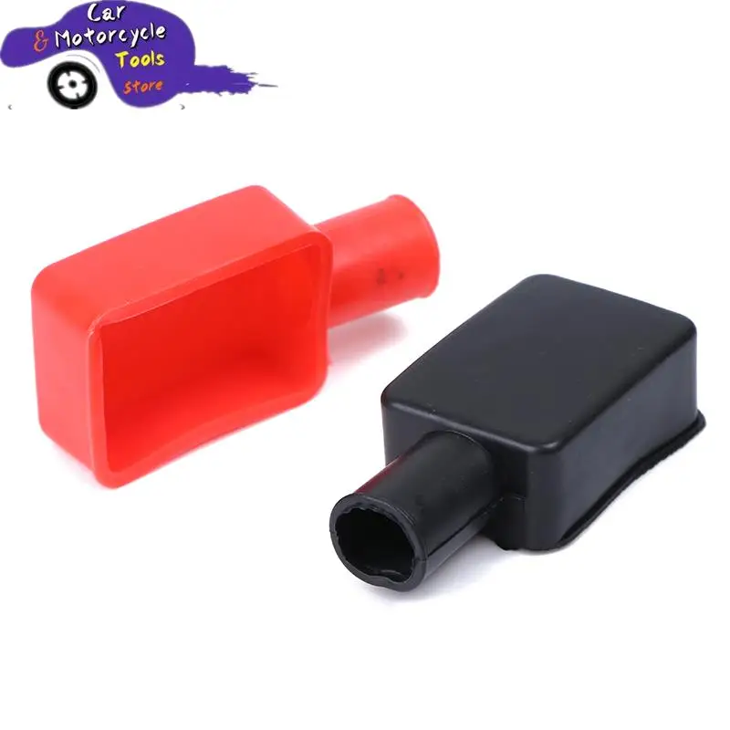2PCS-Car-Battery-Terminal-Insulation-Clamp-Clips-Battery-Pole-Rubber ...