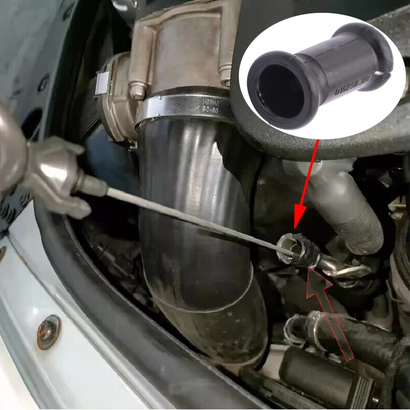 Oil-Dipstick-Guide-Sleeve-Black-Plastic-For-Bentley-Continental-GT-GTC ...
