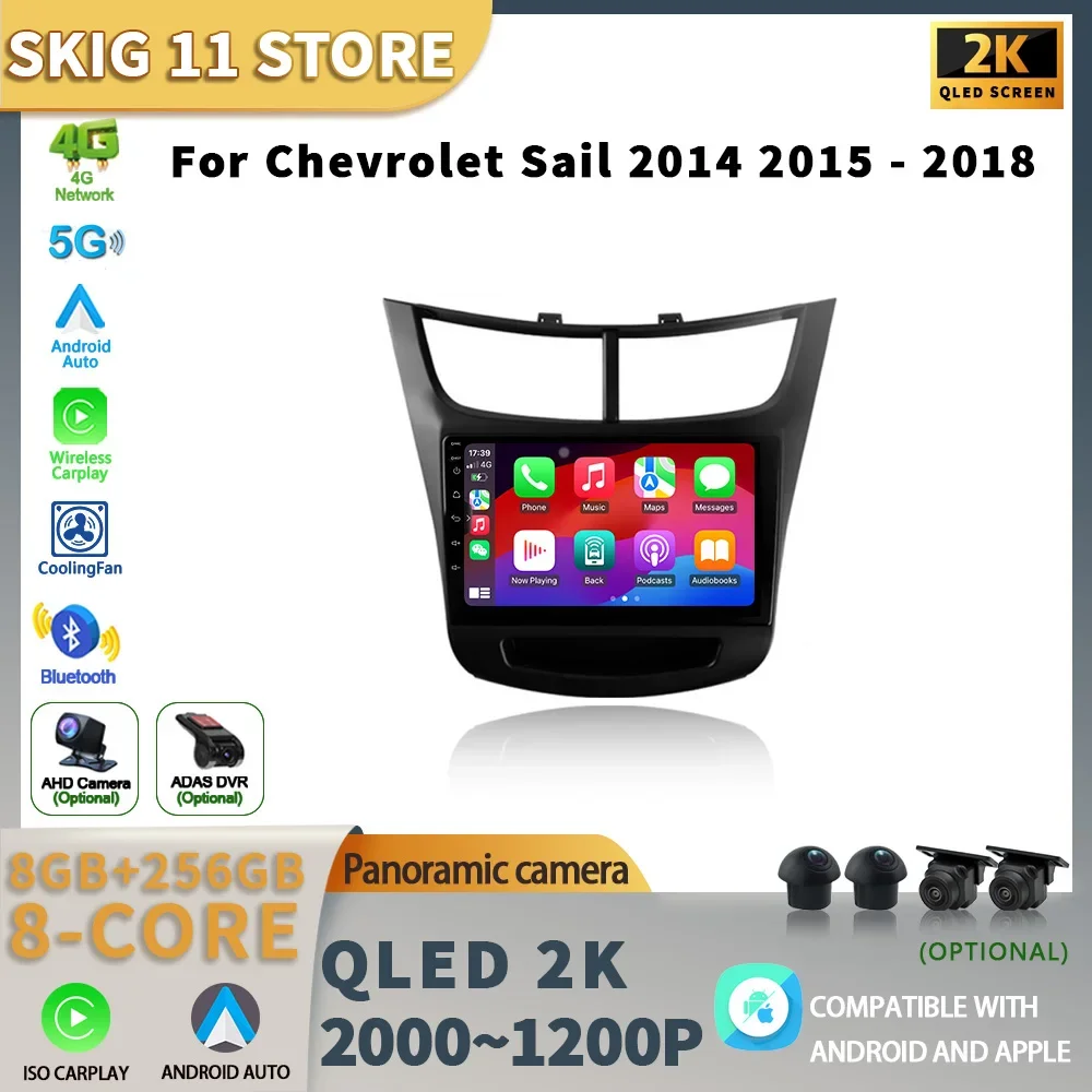 Reproductor-Multimedia-est-reo-para-coche-Chevrolet-Sail-dispositivo ...