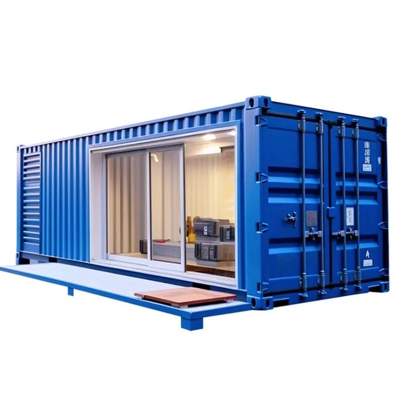 Pr-fabricados-Modular-Carga-Casa-Contentor-Armaz-m-Casa-Galp-o ...