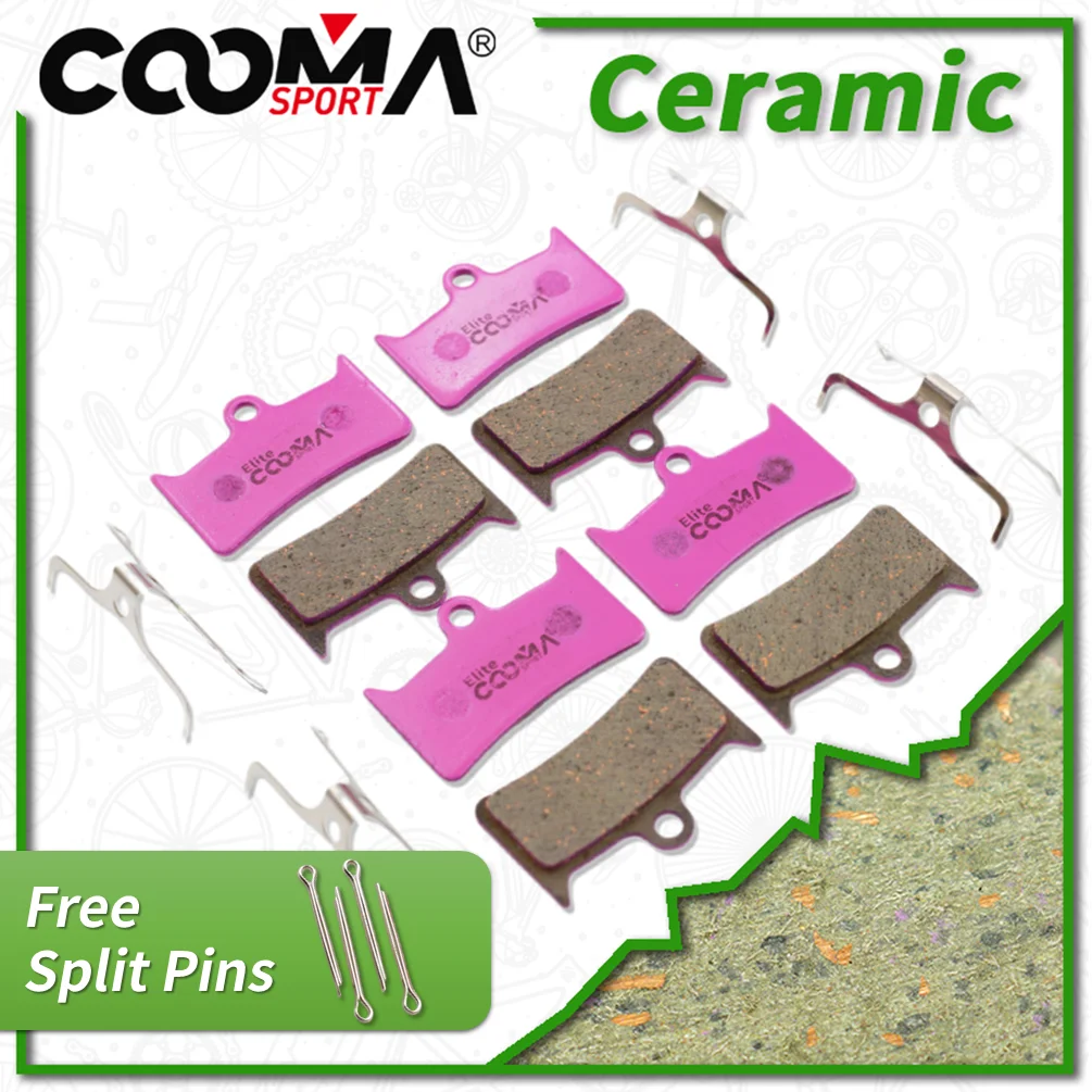 4-Pairs-Ceramic-Bicycle-Disc-Brake-Pads-for-Hope-Tech-Evo-V4-Caliper ...