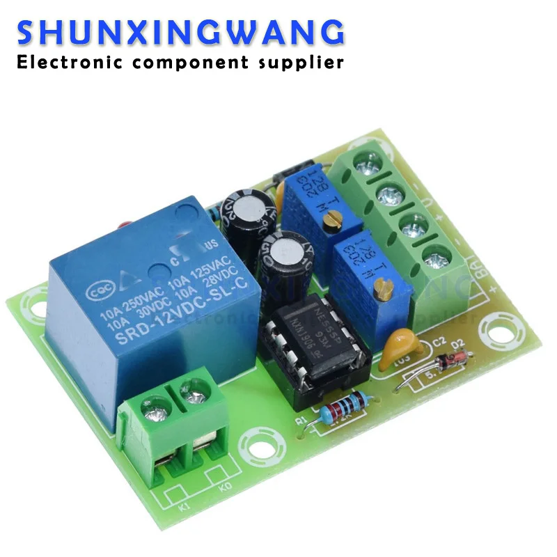 12V Battery Charging Control Board XH-M601 Intelligent Charger Power ...