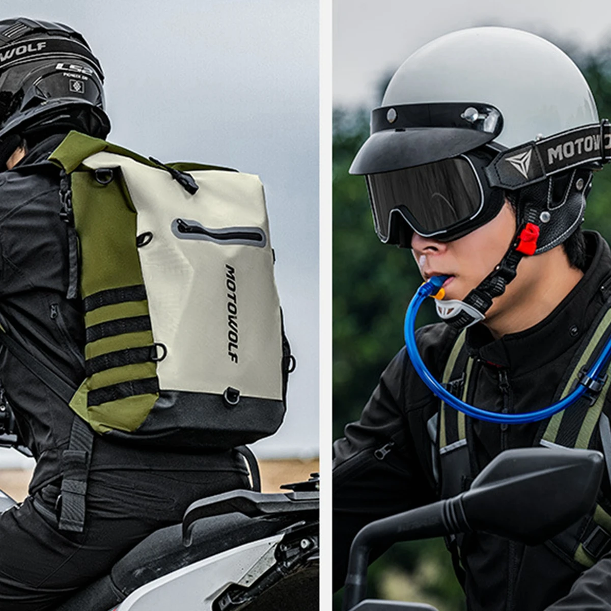 Motorcycle Outdoor Cycling Dual Backpack Sports Multi purpose Helmet ...