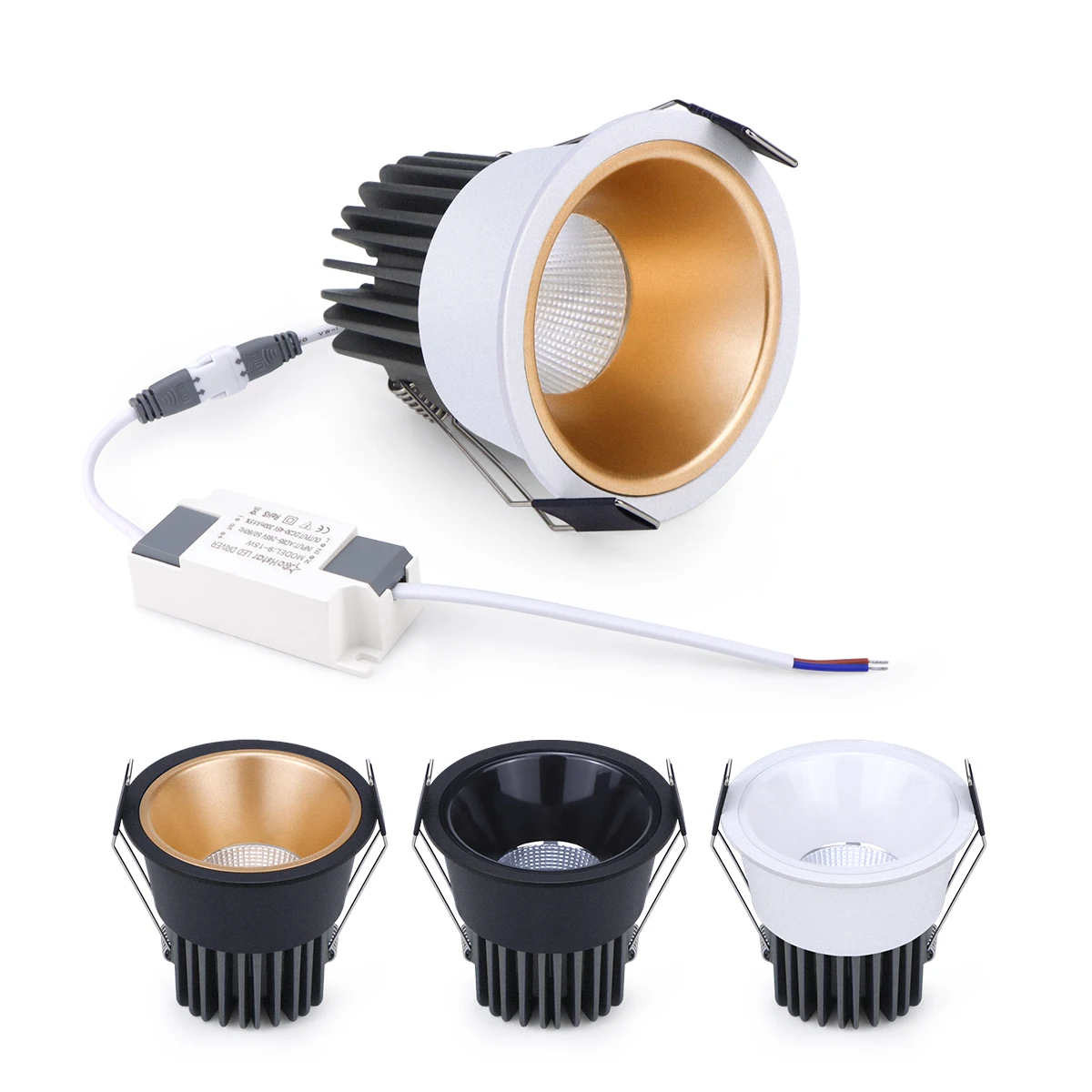 LED-Downlight-Angle-Adjustable-Embedded-COB-Ceiling-Lamp-Spotlights-7W ...