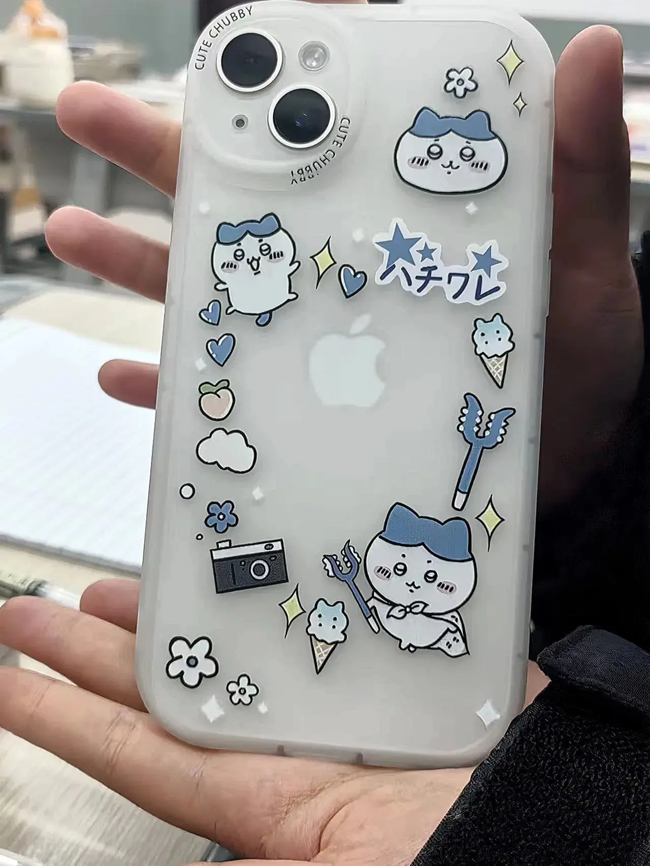 Kawaii-Chikkas-Phone-Case-Hachi-Chikkas-kitty-Cartoon-Anime-Case-for ...