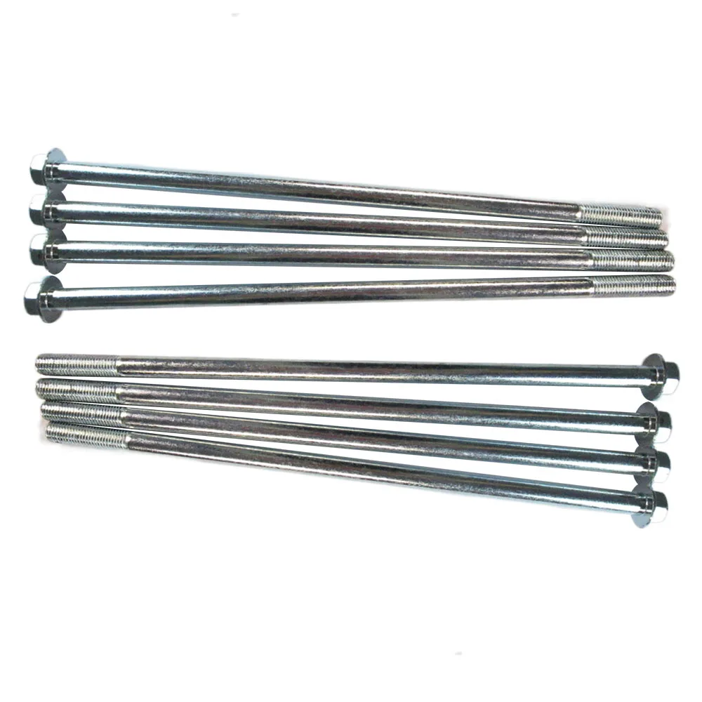 Hexagon flange long bolt M10*265 gasoline diesel engine rotor center ...