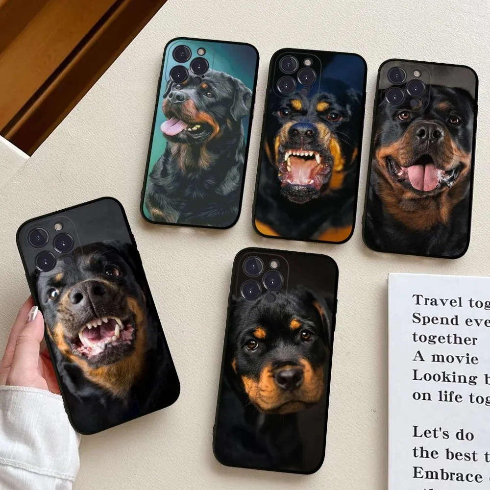Rottweiler Animale Dog Phone Case For iPhone 14 11 12 13 Mini Pro XS ...