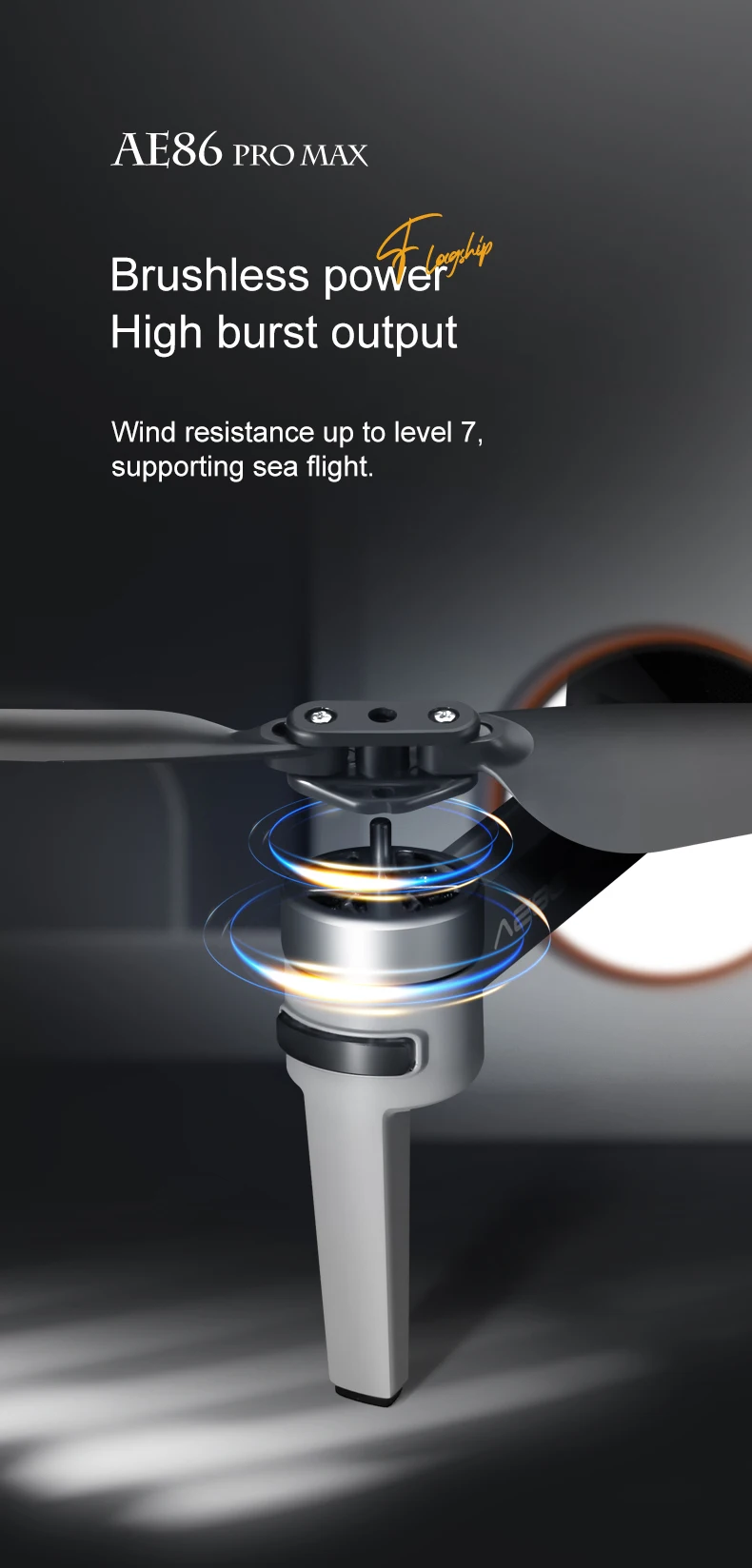 AE86 Pro Max Drone - GPS 4K HD Camera Three Axis Mechanical Pan Tilt C ...