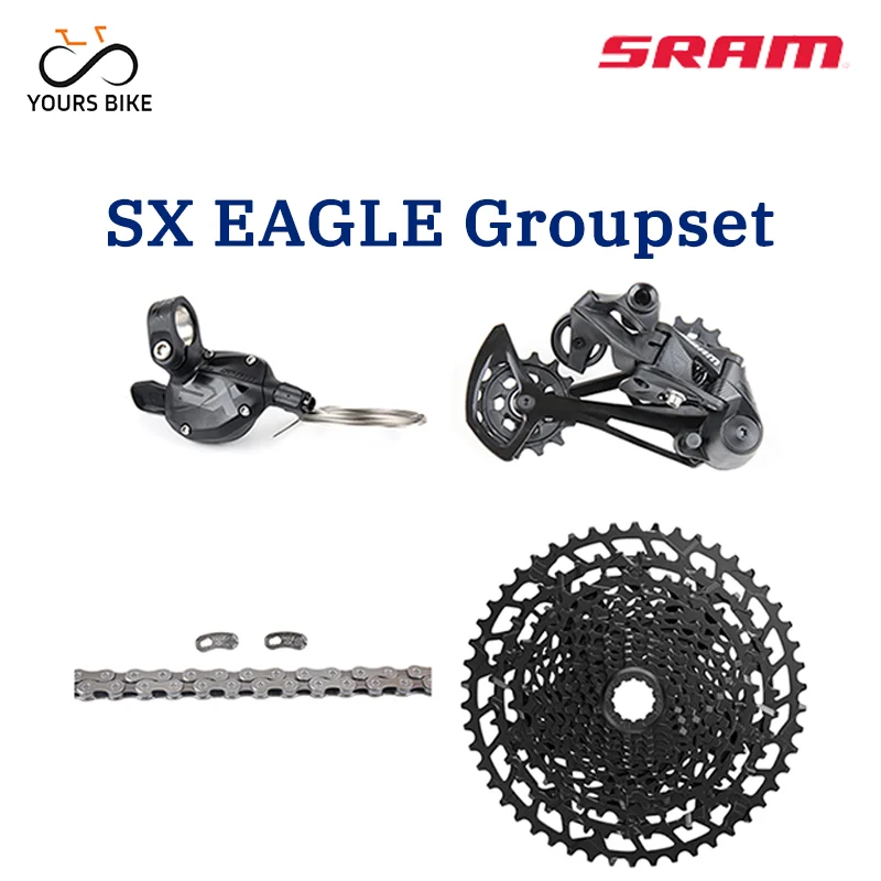 SRAM-SX-EAGLE-1x12-12-Speeds-MTB-Groupset-Bike-Kit-Trigger-Shifter ...